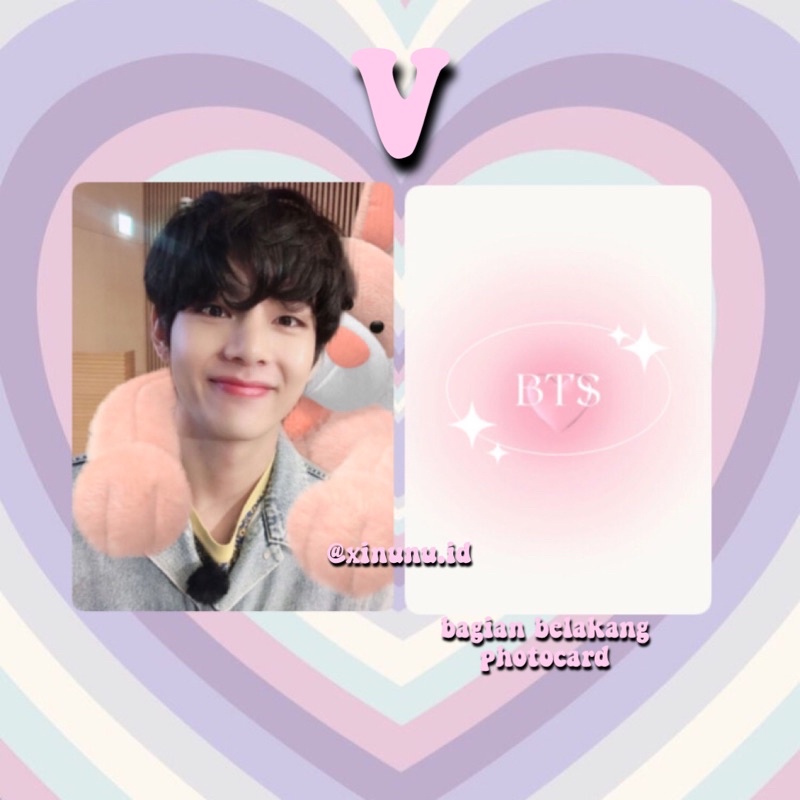 Jual [PILIH JNT] BTS PINK BUNNY PHOTOCARD | BACA DESKRIPSI | PHOTOCARD ...