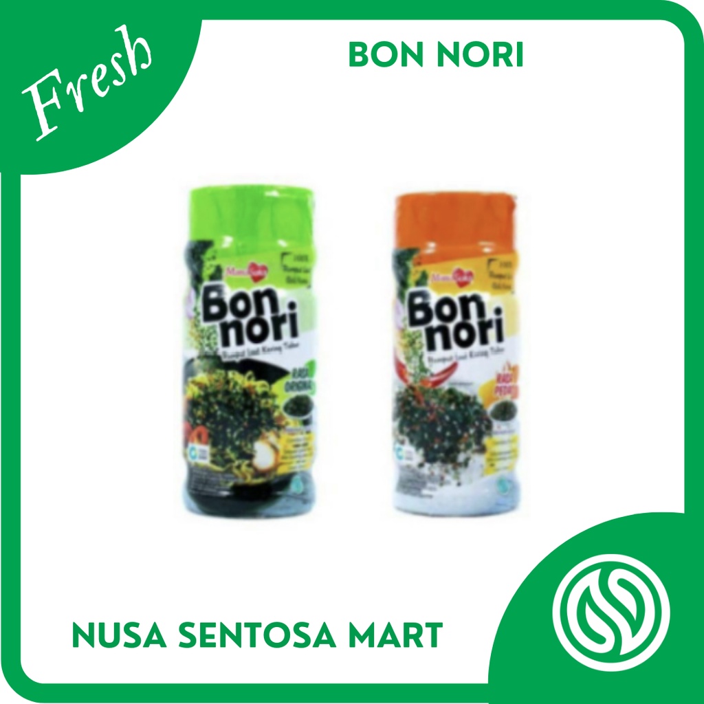 Jual Bon Nori Mamasuka Original / Spicy Bon Nori / Abon Rumput Laut ...