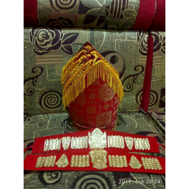 Jual (DM) Terbaru Sortali kuningan/Sortopi adat batak | Shopee Indonesia