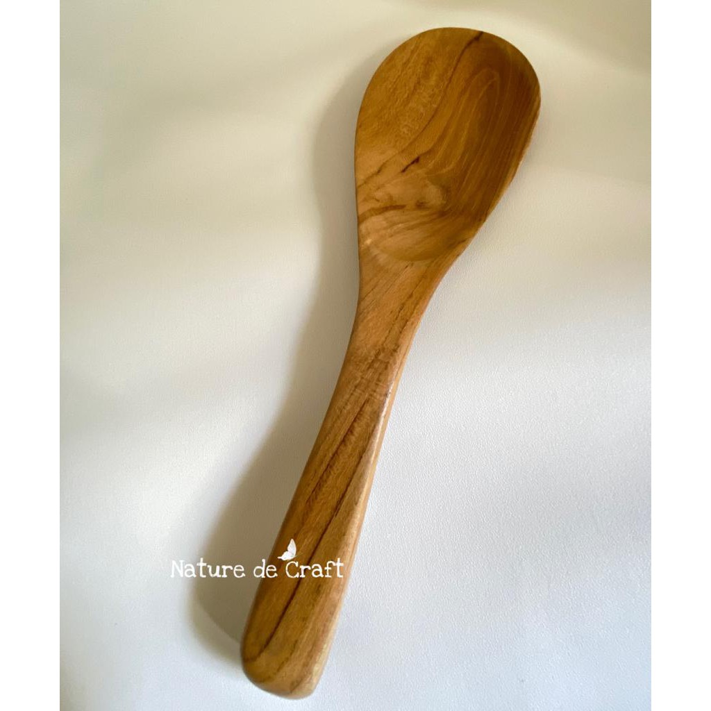 Jual Centong nasi kayu jati premium/Food grade/Sendok nasi kayu jati ...