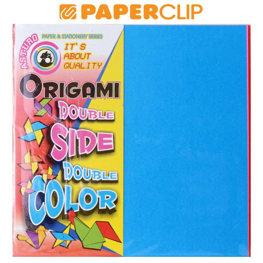 Jual KERTAS LIPAT ASTURO 14X14 DOUBLE SIDE COLOR | Shopee Indonesia