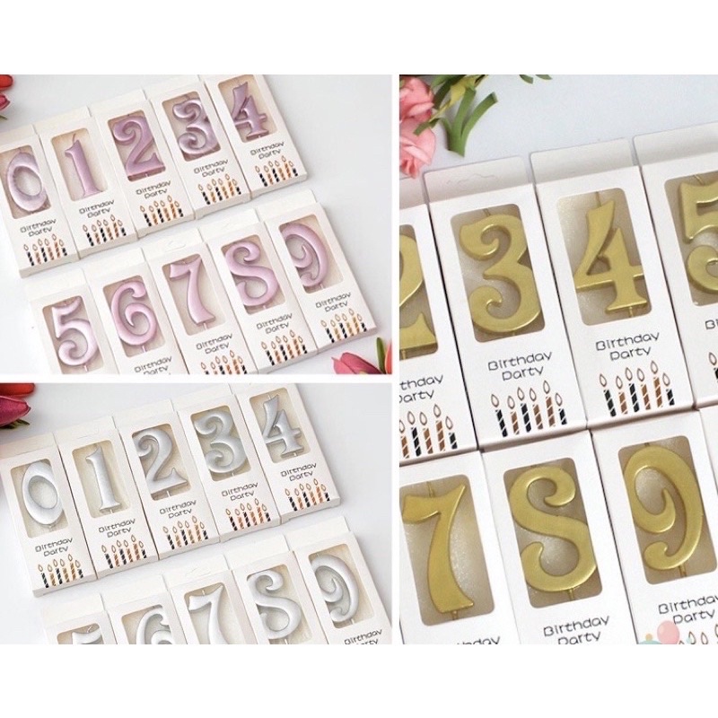 Jual lilin angka gold | Shopee Indonesia