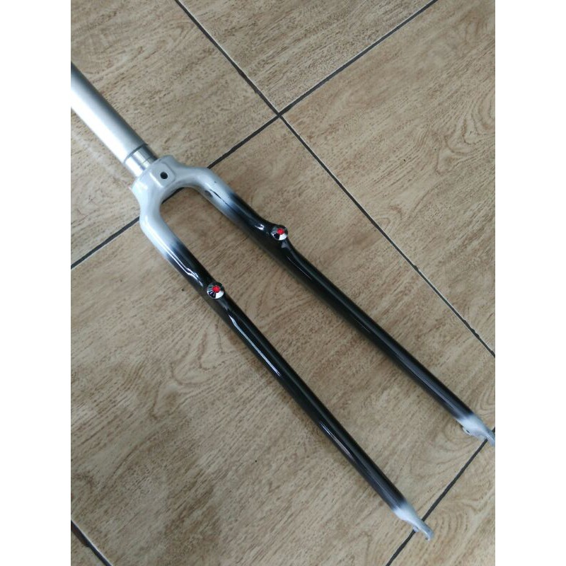 Jual Fork 700c alloy carbon pivot cyclocross gravel hybrid fixie ...