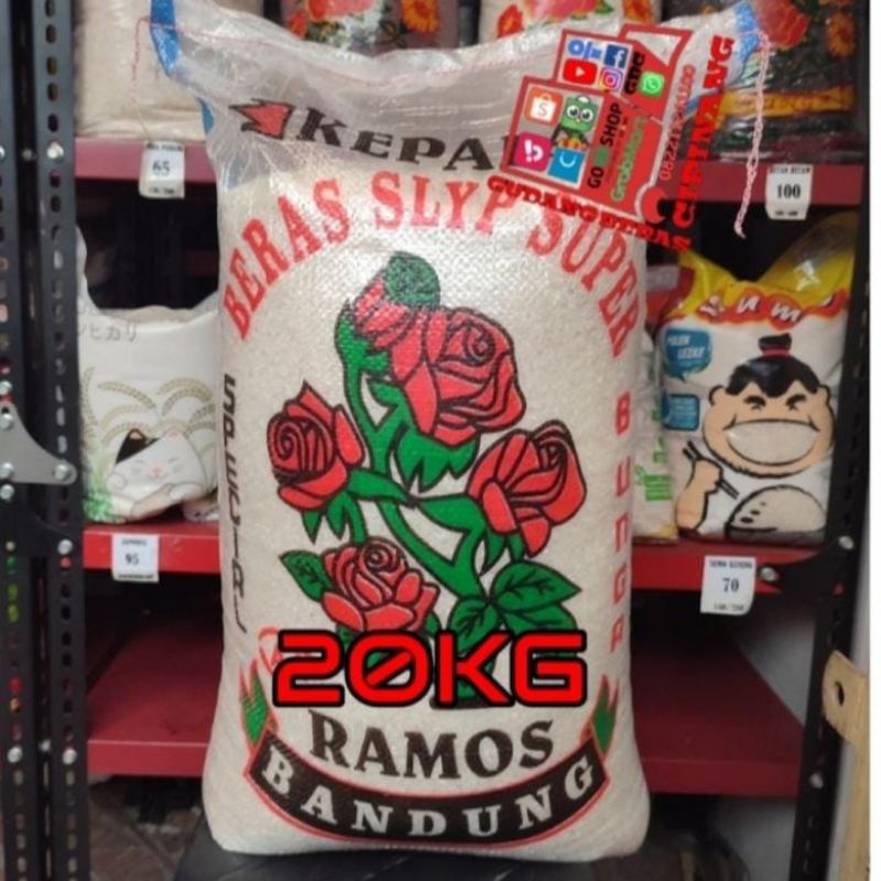 Jual BERAS RAMOS BANDUNG PULEN TERSEDIA KEMASAN 3KG 5KG 10KG 20KG ...