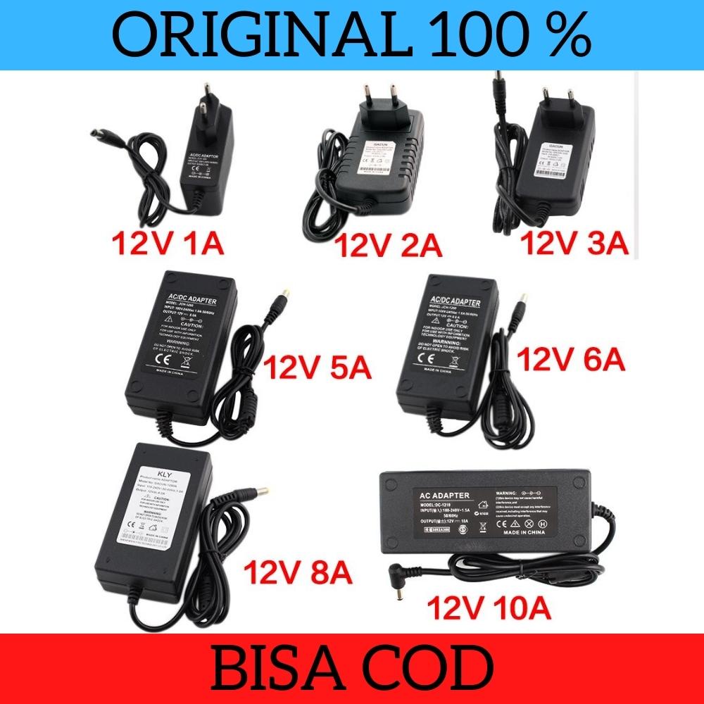 Jual Adaptor Adapter 12 Volt DC 12V 1A 2A 3A 5A 6A Power Supply PSU Charger 12Volt 12VDC ...