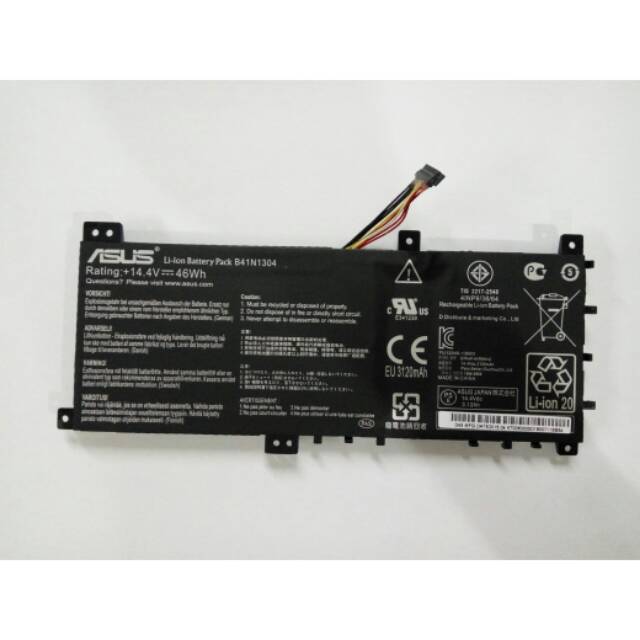 Jual Battrey Baterai Laptop Orginal Asus Vivobook A451L A451 S451 S451LA S451LB V451 V451LA ...