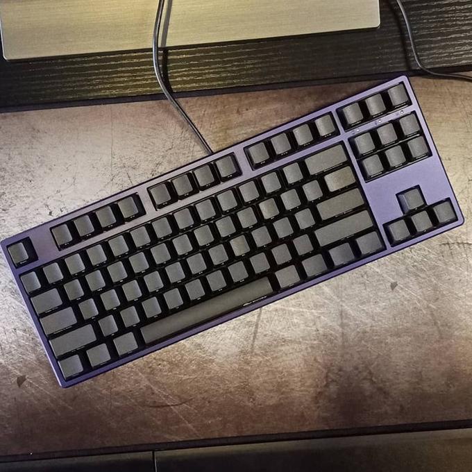 Jual Ducky One TKL Ninja Bluemetal Mechanical Gaming Keyboard | Shopee ...