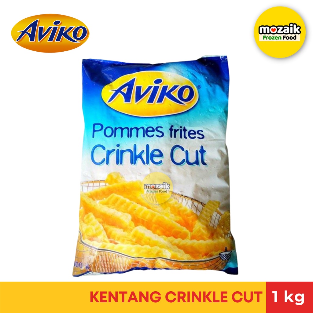 Jual Kentang Aviko Crinkle Cut 1 kg - Kentang Frozen | Shopee Indonesia