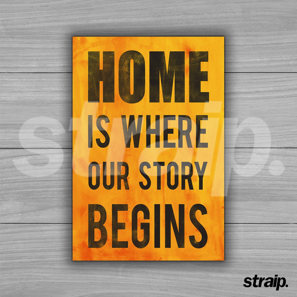 Jual POSTER SIGN KAYU HOME FAMILY - HOME IS | Shopee Indonesia