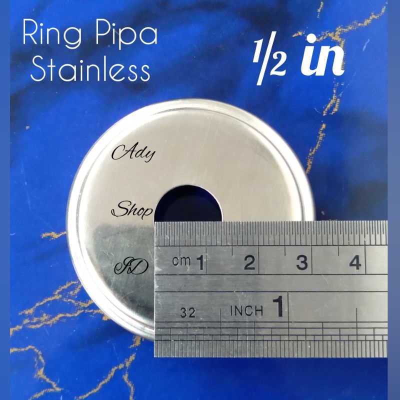 Jual Ring pipa stainless ukuran ½ in | Shopee Indonesia