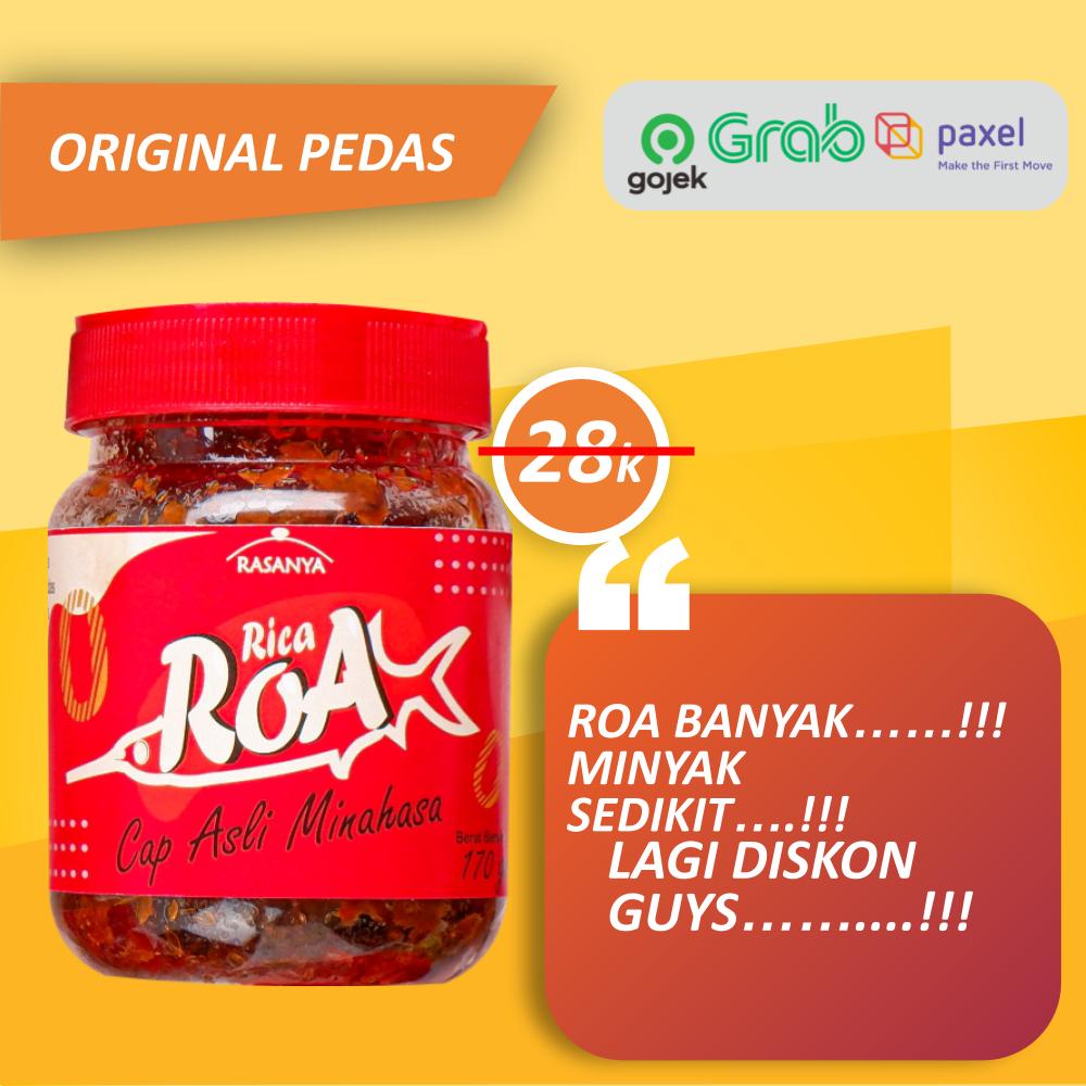Jual SAMBAL ROA ASAP ASLI MINAHASA 190 gr / SAMBEL ROMAJU FOODS ...