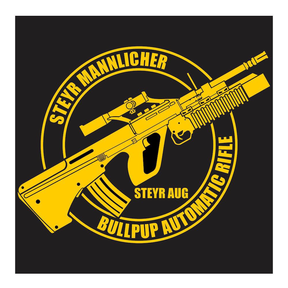 Jual Steyr AUG series 1 Cutting Sticker | Shopee Indonesia