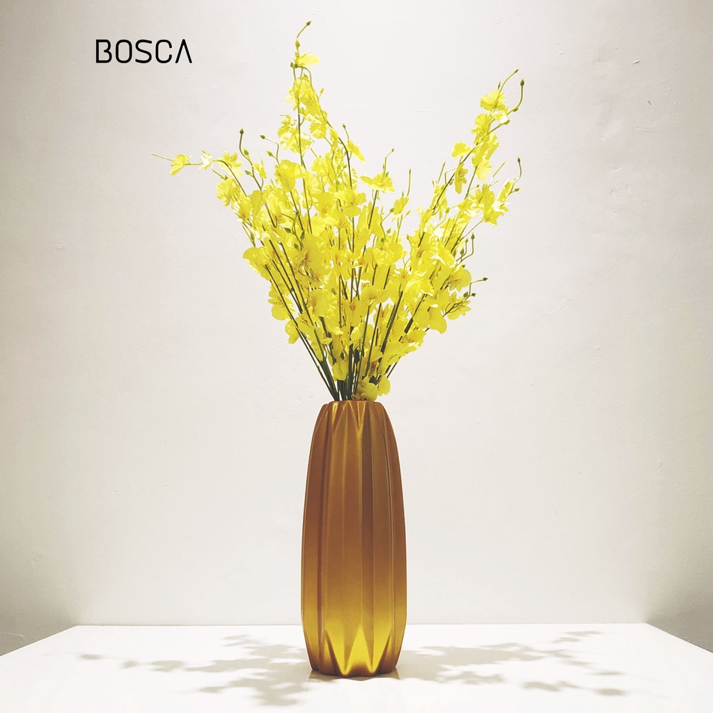 Jual Bosca Living - 1 Set Vas Bunga Keramik Model Lentera Dengan Bunga ...