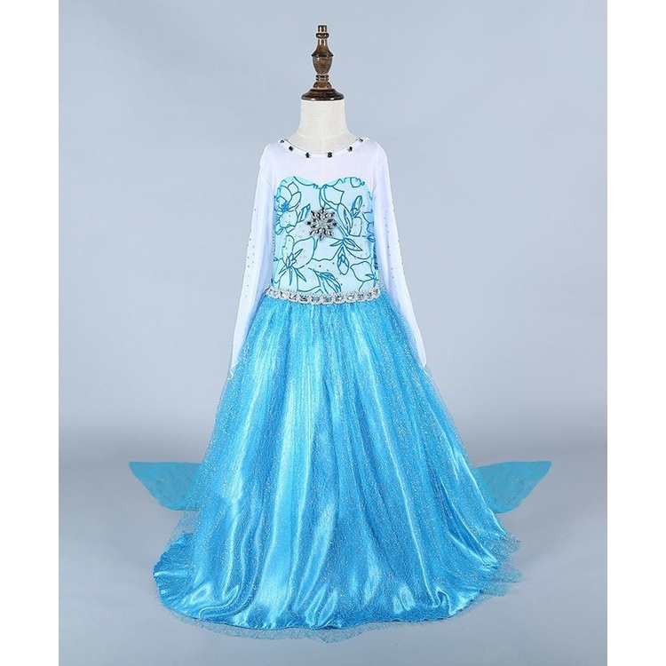 Jual DRESS ANAK KOSTUM FROZEN ELSA BAJU PRINCESS ANAK KECIL PEREMPUAN ...