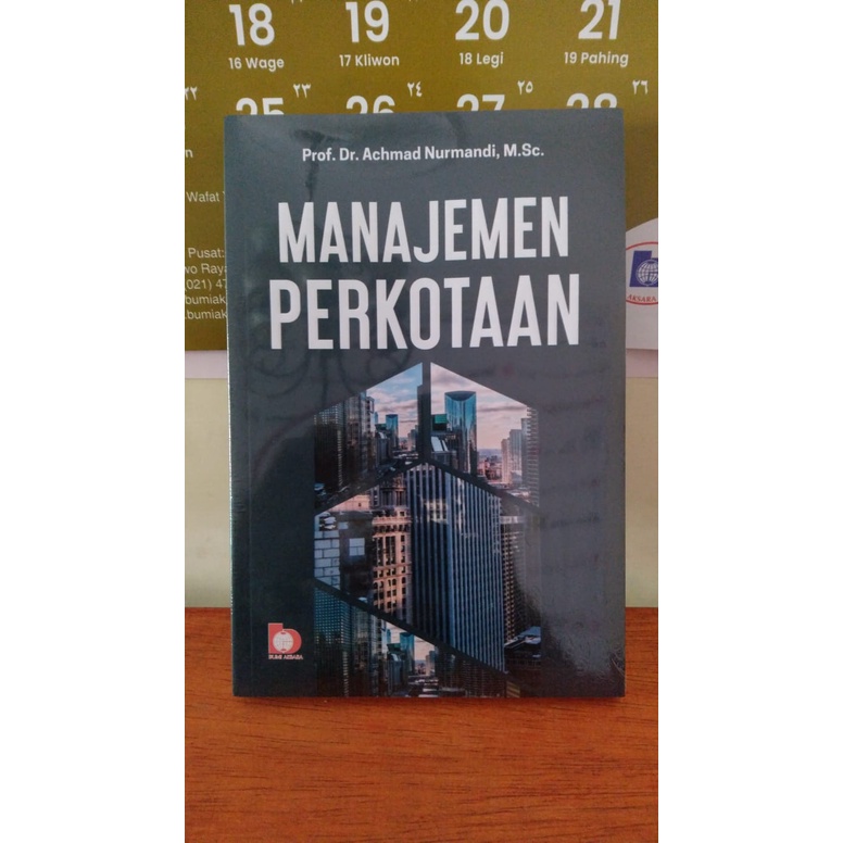 Jual Buku MANAJEMEN PERKOTAAN (Prof Dr. Achmad Nurmandi, M.Sc) Bumi ...
