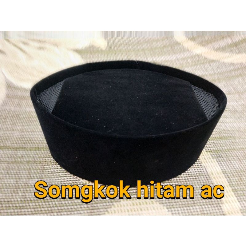 Jual PECI HITAM AC SONGKOK POLOS TINGGI 7 8 9 10 DEWASA DAN ANAK-ANAK | Shopee Indonesia