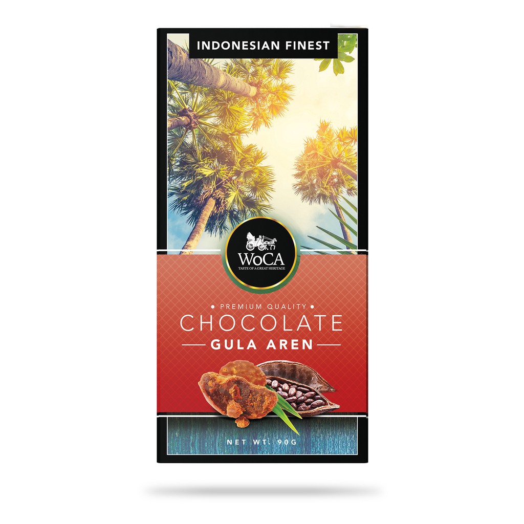 Jual WoCA Cokelat Mix Assorted Premium Chocolate Bar 6x90 gram | Shopee ...