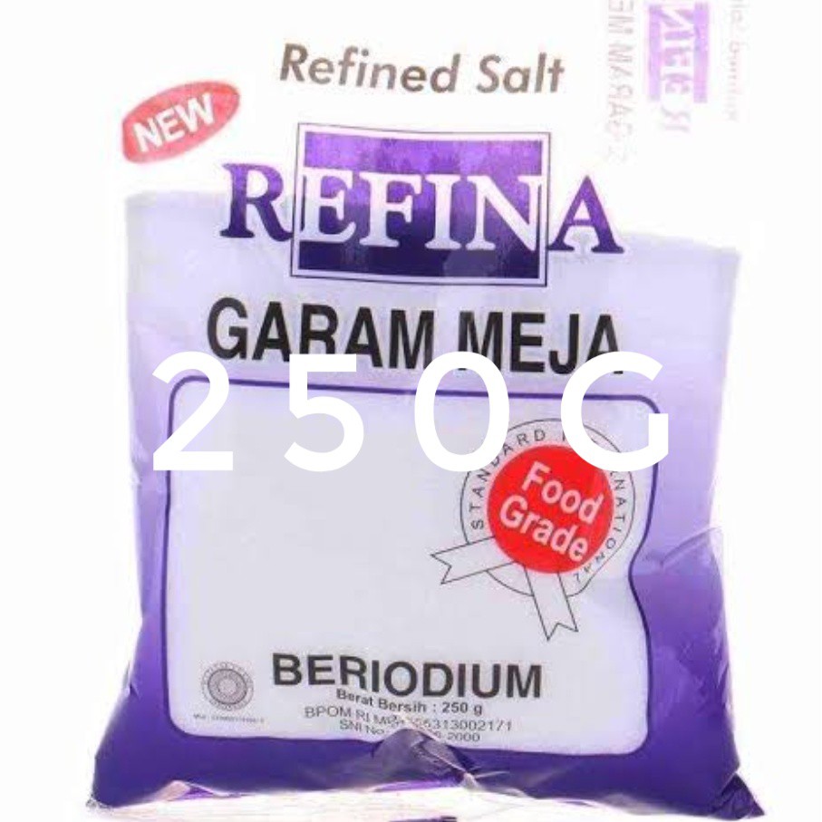 Jual Garam Refina 250g | Shopee Indonesia