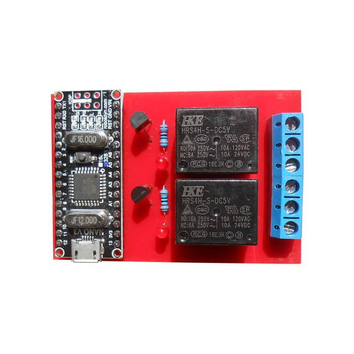 Jual Usb To Relay 2 Channel Control Module With Visual Basic Vb6 Arduino | Shopee Indonesia