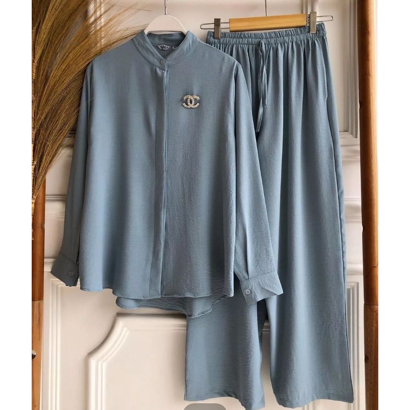 Jual HANNA SET JUMBO LD 120 // SET CRINKEL JUMBO // SETELAN WANITA BIG ...