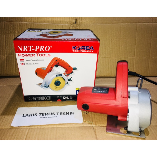 Jual Mesin Potong Keramik / Marble Cutter NRT-PRO 410 HD | Shopee Indonesia