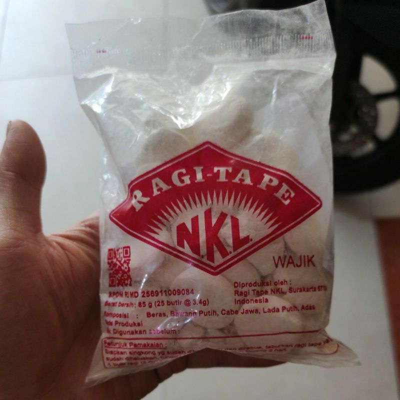 Jual ragi tape / ragi tapai merek nkl (100% ori) | Shopee Indonesia