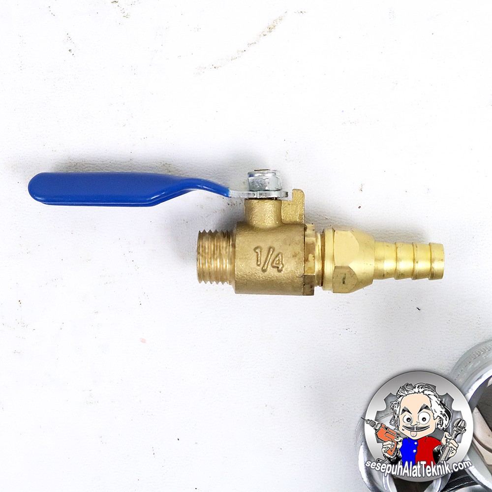 Jual Stop Kran Angin Kompresor 1/4" VOYLET | Shopee Indonesia