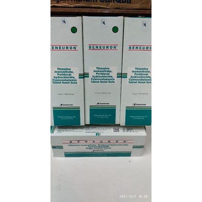 Jual Beneuron perbox(1 box isi 10 strip@10 teblet salut gula) | Shopee ...