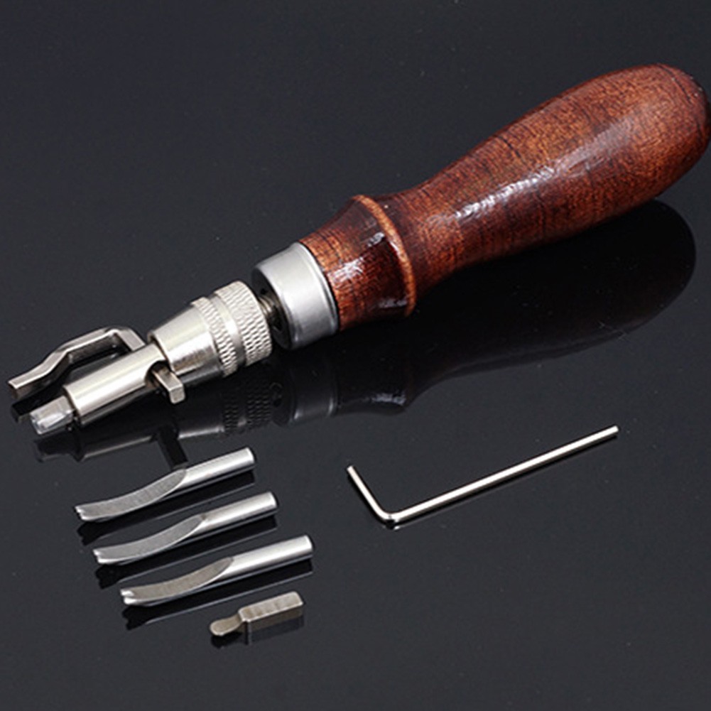Jual Groover Crease Set 5 in 1 Leather Craft Tools | Shopee Indonesia