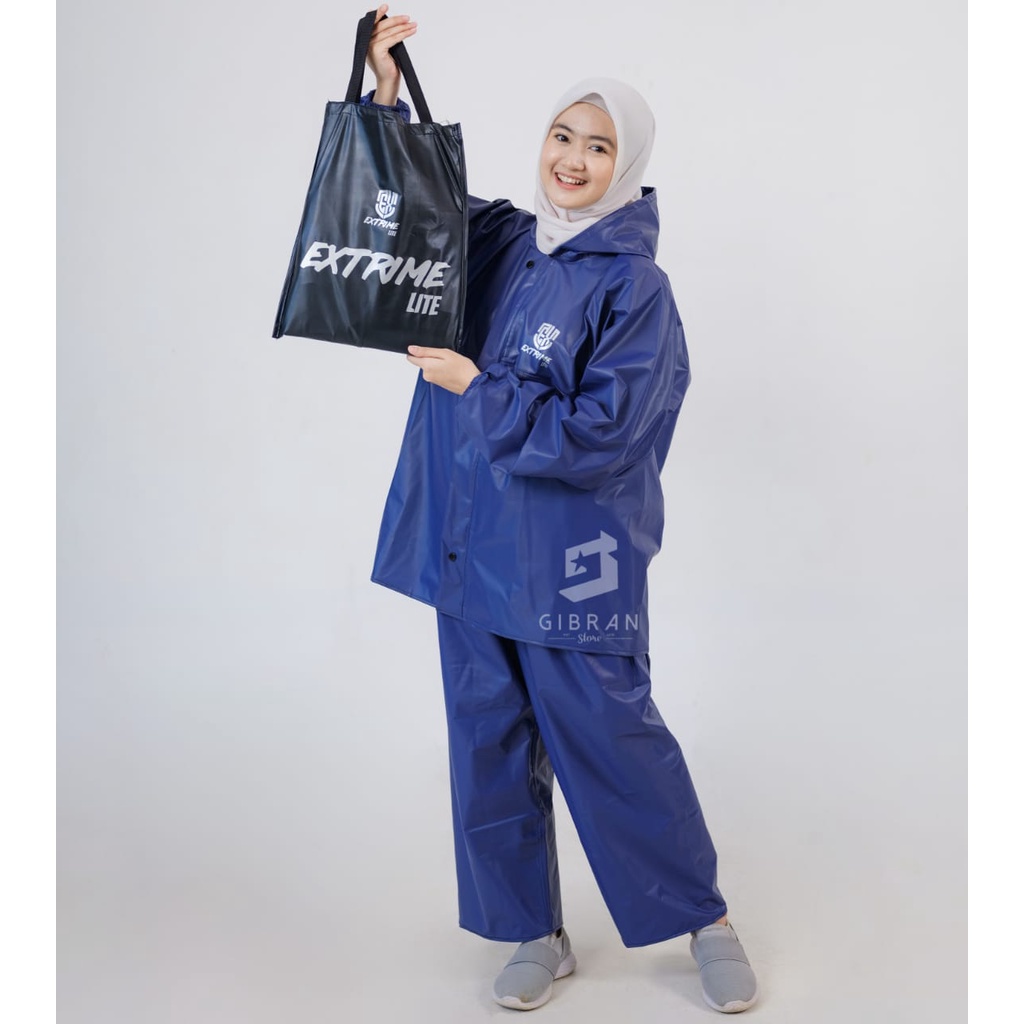 Jual Jas Hujan Motor Extrime Series 882 Pria dan Wanita Bahan Tebal Original Setara AXIO ...