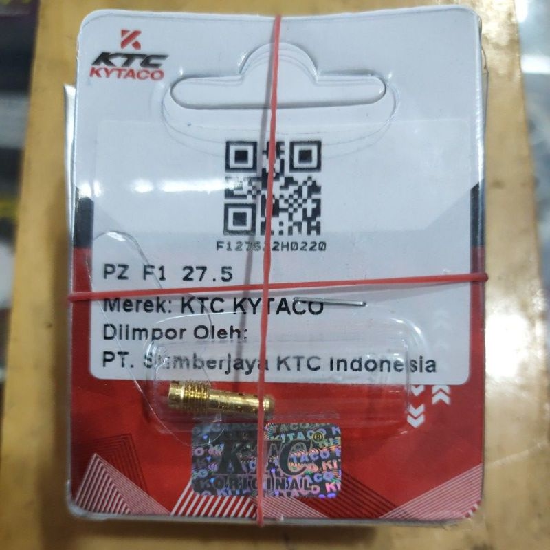 Jual Spuyer KTC pilot jet f1zr Ninja Rr ukuran 20 25 27,5 30 32,5 37.5 40 42,5 45 | Shopee Indonesia