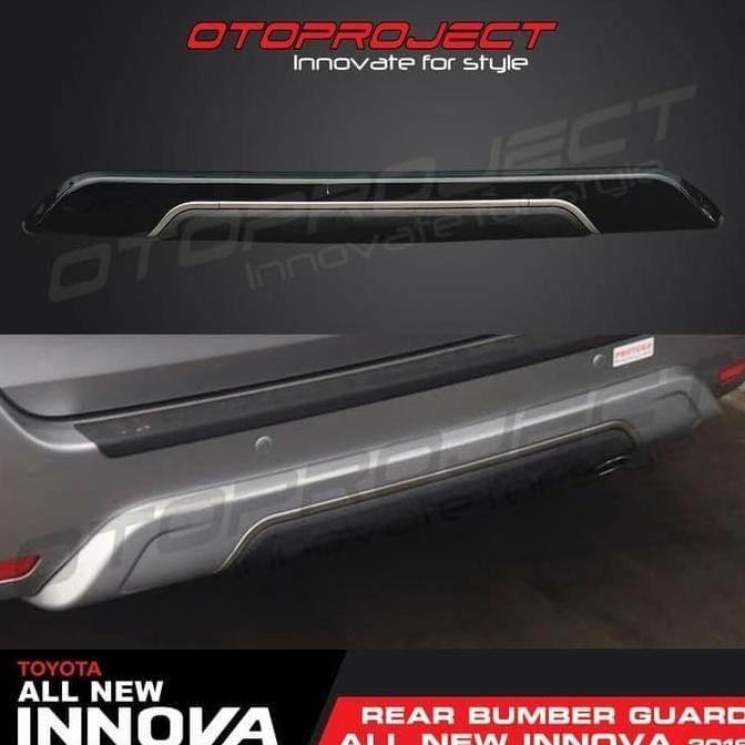 Jual Skit Plate/Rear Bumper Guard All New Innova Reborn 2016Up Ready ...