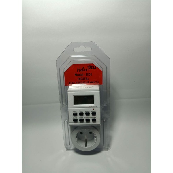 Jual Timer Digital Stop Kontak Heles Shopee Indonesia