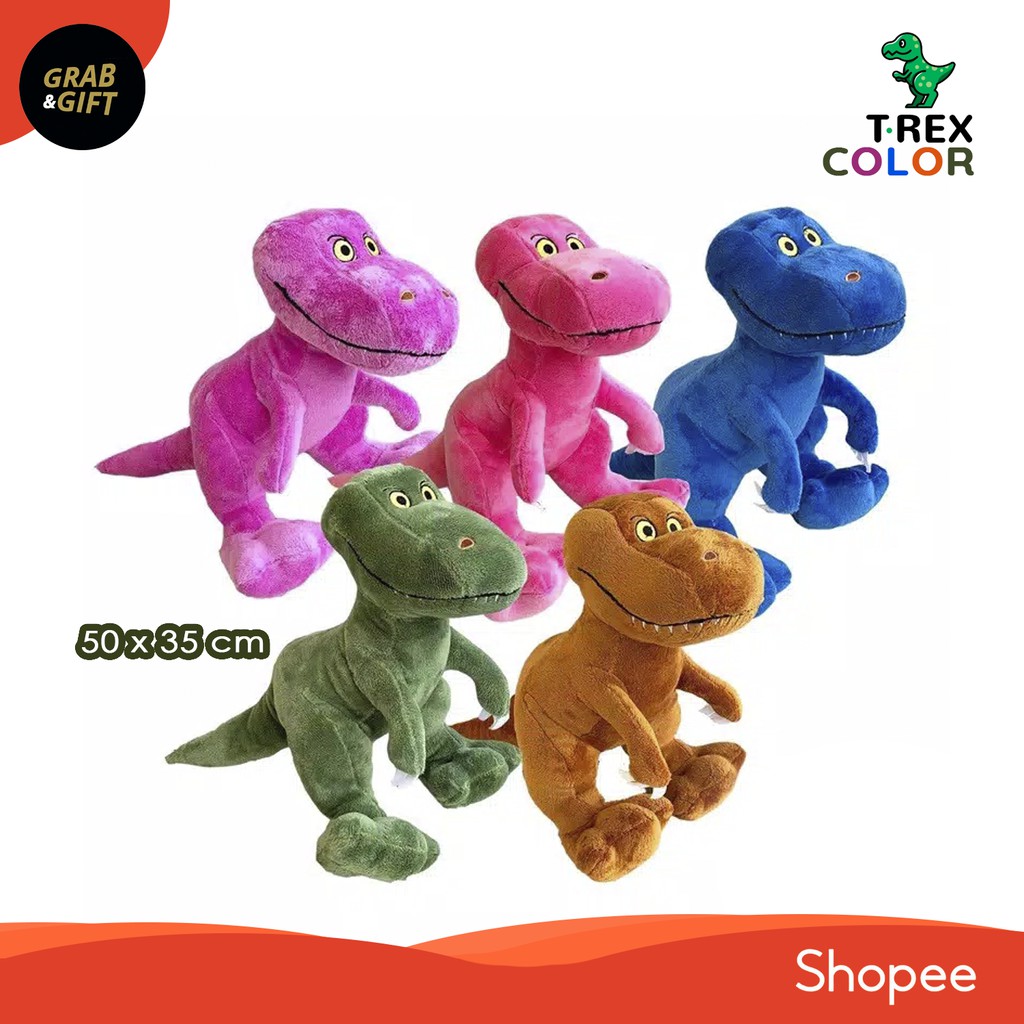 Jual Boneka Dinosaurus T-Rex Color | Shopee Indonesia