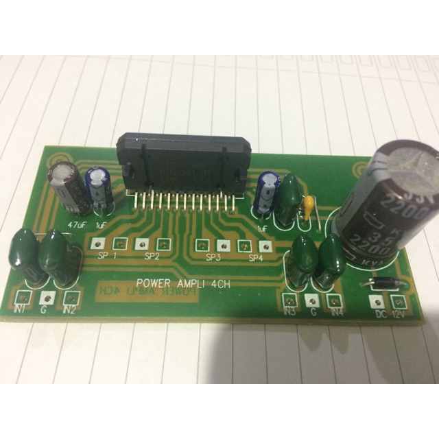 Jual POWER AMPLI BTL TDA7386 / TDA7388 / TDA7560 Tanpa heatsink ...