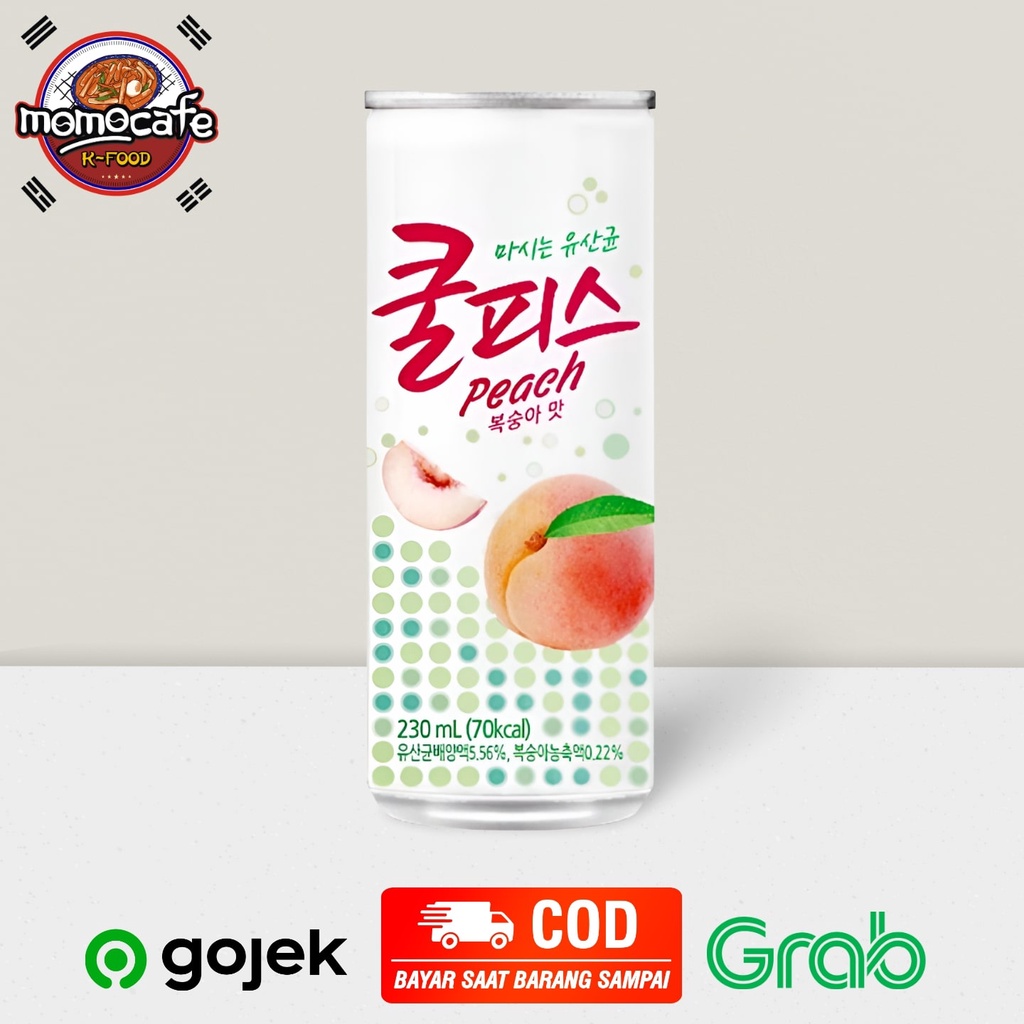 Jual Dongwon Coolpis Peach 230ml - Minuman Berkarbonasi Peach Made In Korea | Shopee Indonesia