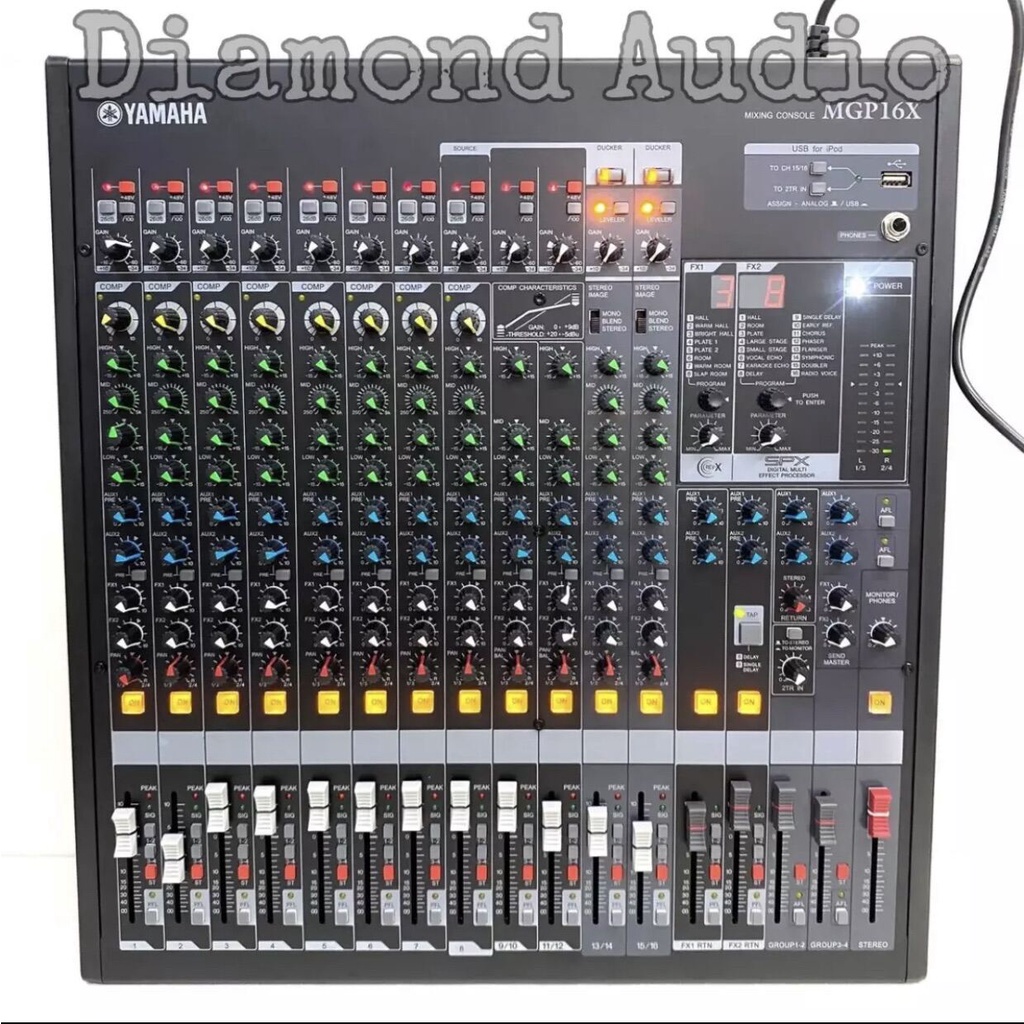 Jual Mixer Audio Yamaha Mgp16 X Grade A Mixing 16 Channel Mgp16 ( BISA ...