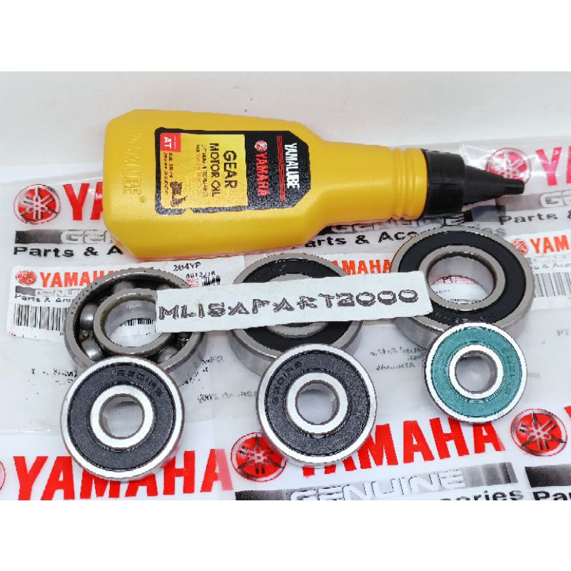 Jual Bering 6PC+Oli gardan Bering Rasio Gear Box Mio m3 soul GT 125 ...