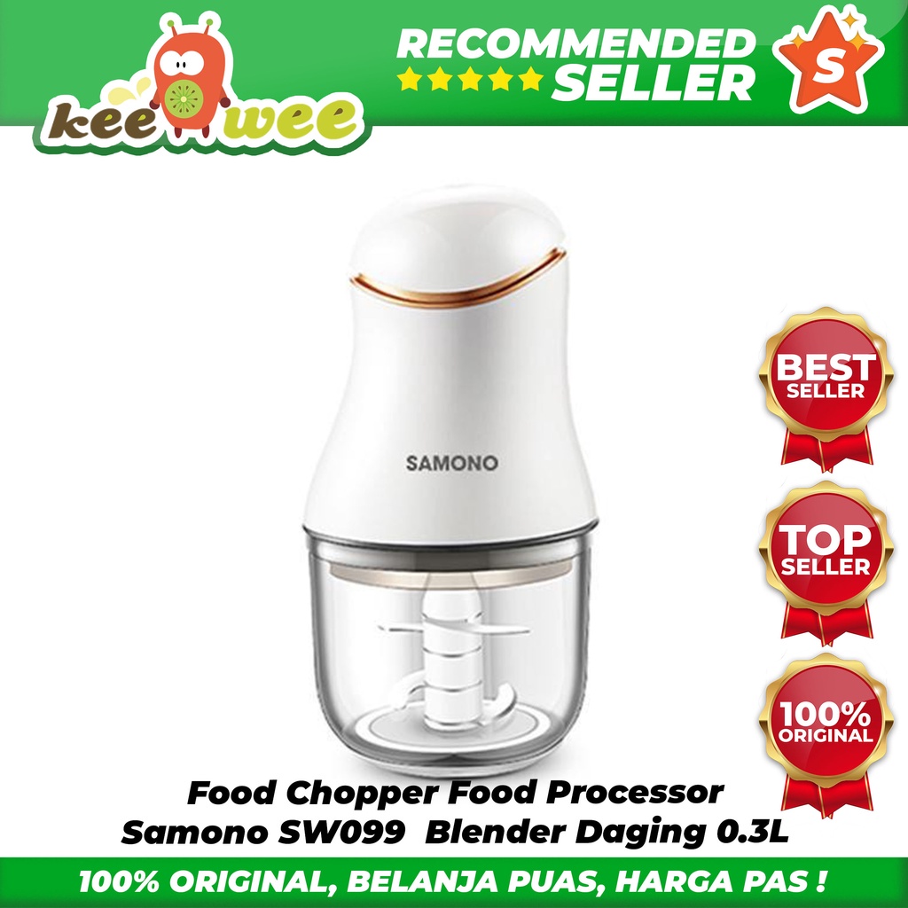 Jual Food Chopper Food Processor Samono SW099 Blender Daging 0.3L | Shopee Indonesia
