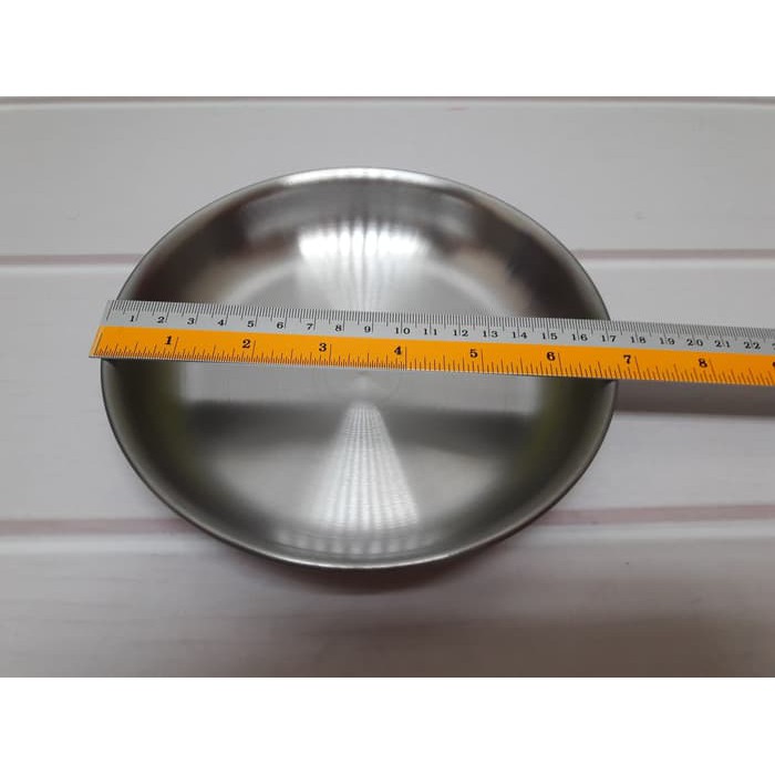 Jual BIMA KITCHEN PLATE STAINLESS 16 CM WADAH STAINLESS 16CM ...