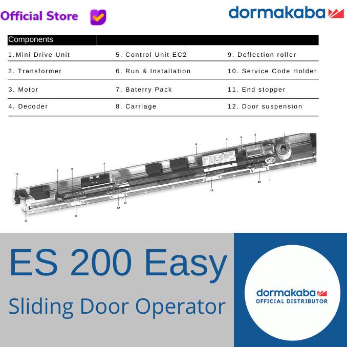 Jual Dorma Es200 Easy Sliding Door Dormakaba Automatic Operator | Shopee Indonesia
