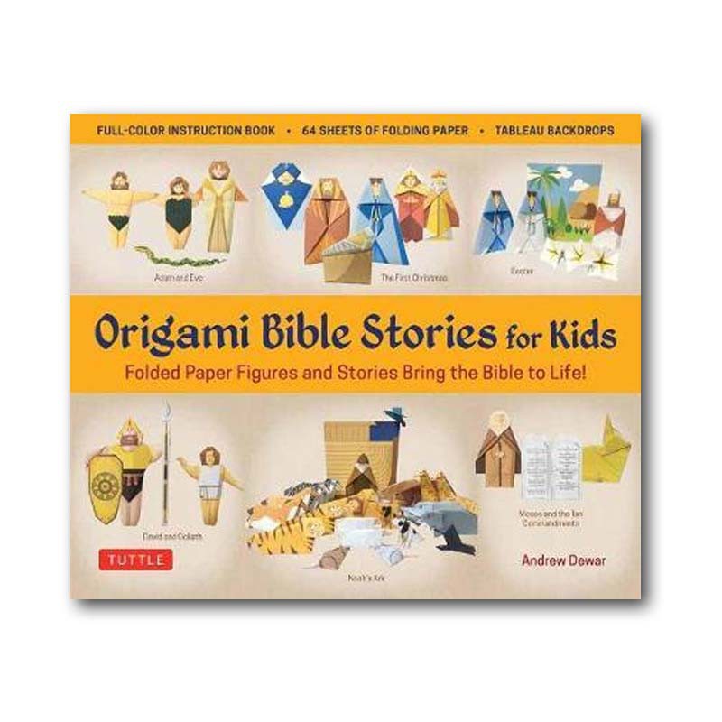 Jual Origami Bible Stories for Kids Kit: Everything you need is i ...