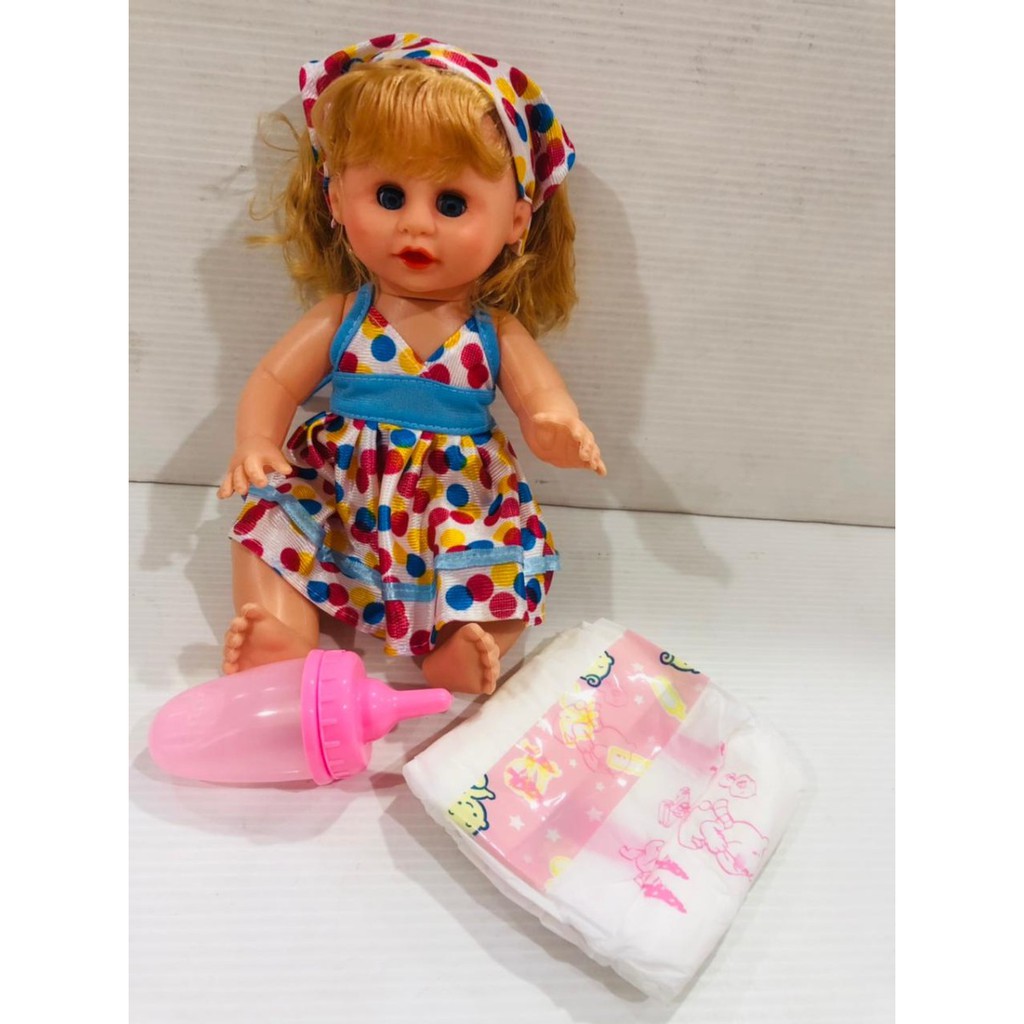 Jual BONEKA DOT PAMPERS BISA SUARA BATERAI BISA PIPIS | Shopee Indonesia