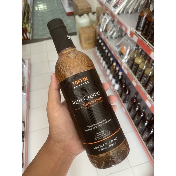 Jual Toffin Irish Cream Syrup 750ml | Shopee Indonesia