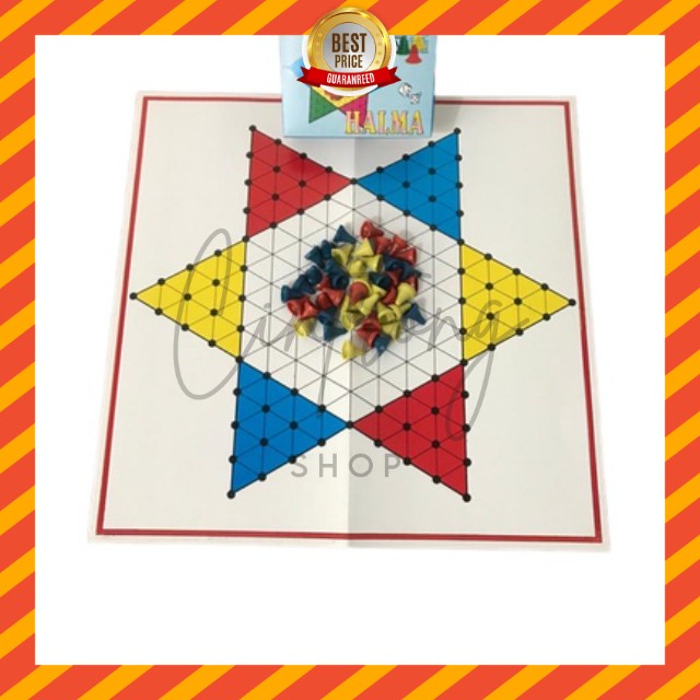 Jual Mainan Tradisional Halma 1Set/ Mainan Jaman Dulu Board Game ...
