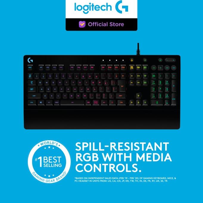 Jual Logitech G213 Prodigy Keyboard Gaming RGB Lighting | Shopee Indonesia