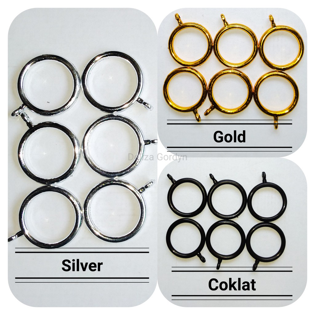 Jual RING CANTOLAN PENGAIT TIANG GORDEN HARGA PER 1 BIJI ANTI KARAT ...