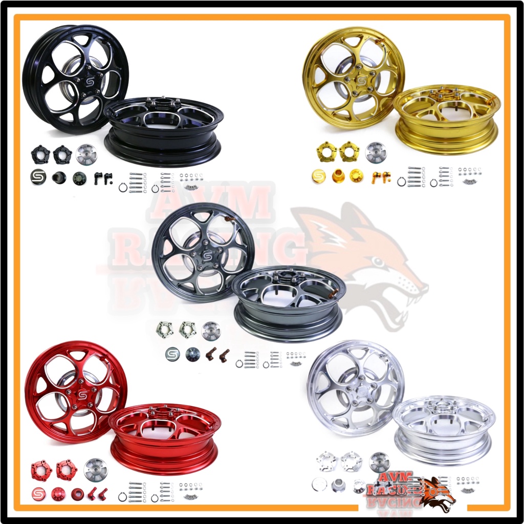 Jual velg pelek pelek vespa forged forget - Velg scarlet Forged Rims 12 ...