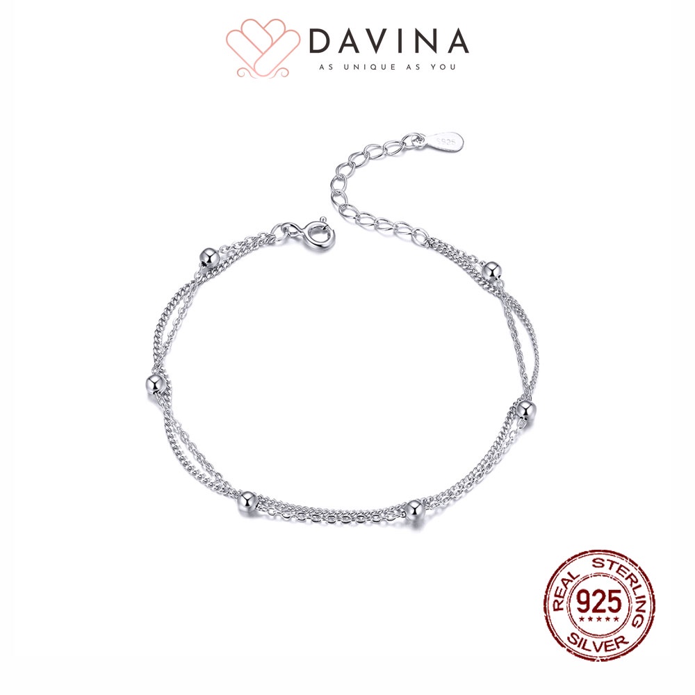 Jual DAVINA Ladies Judy Bracelet Sterling Silver 925 - Gelang Wanita ...