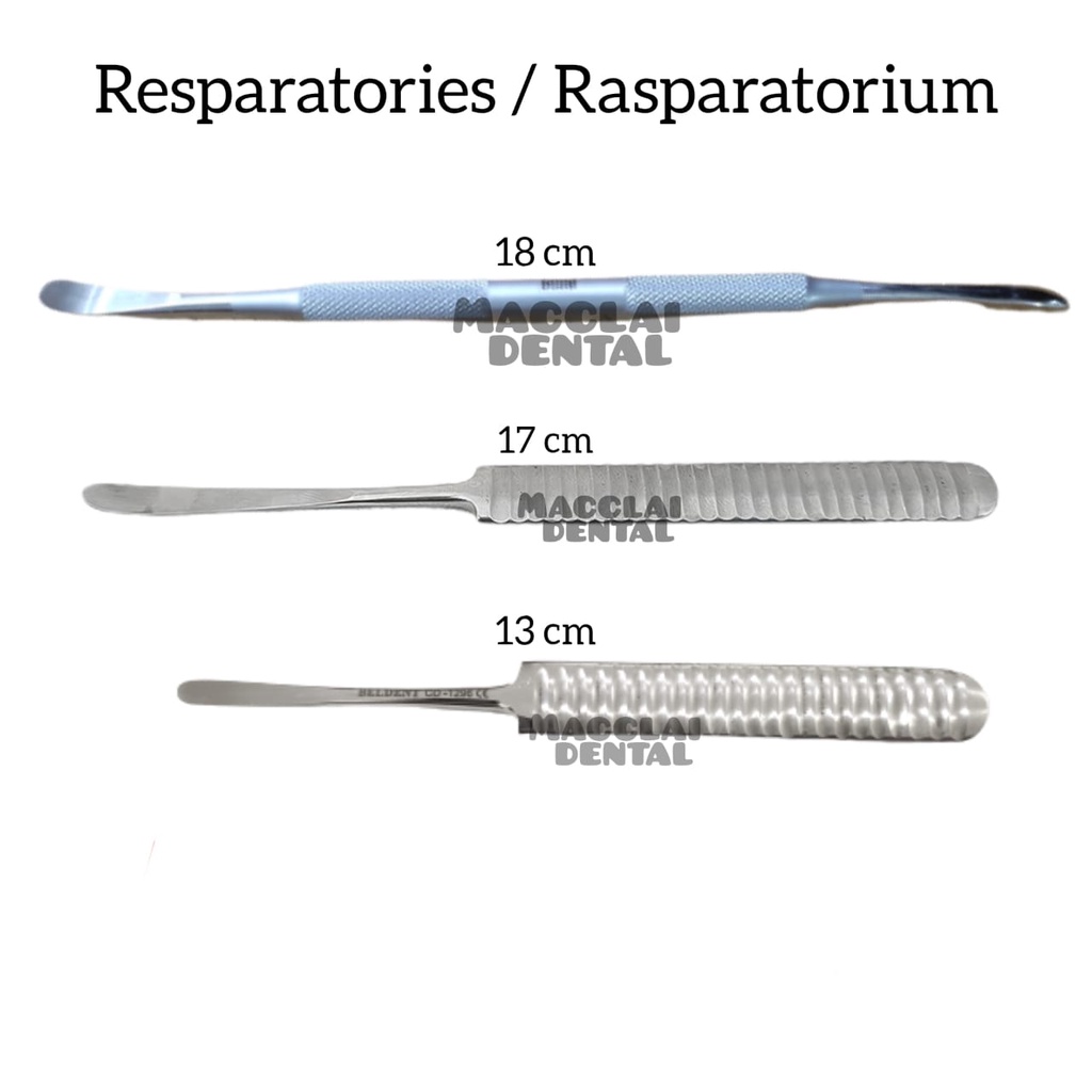 Jual DENTAL RASPATORIUM / RASPARATOROIUM / RESPATORIES / RESPARATORIES ...